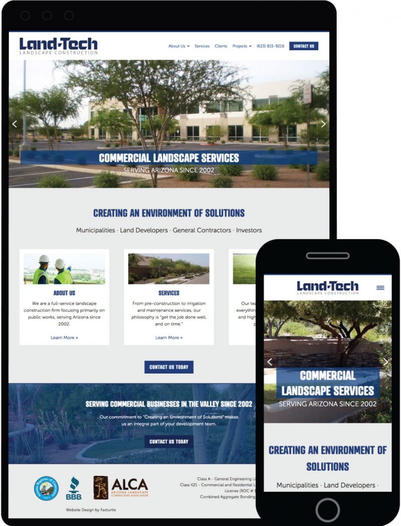 Land-Tech Landscape Construction | Fasturtle